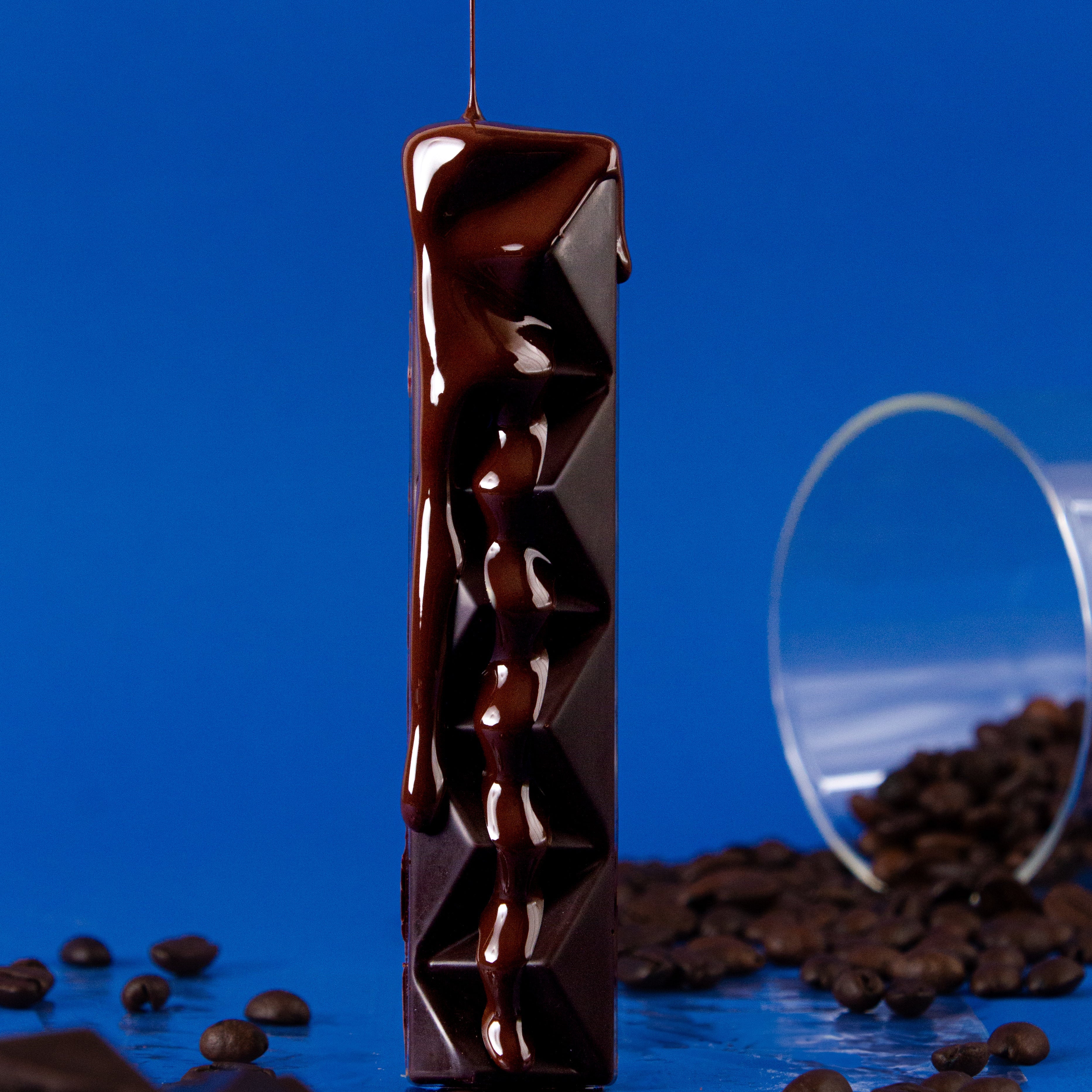 Coffee Crunch – Chocolate vegano 70% con café y quinoa crujiente – Kokolat
